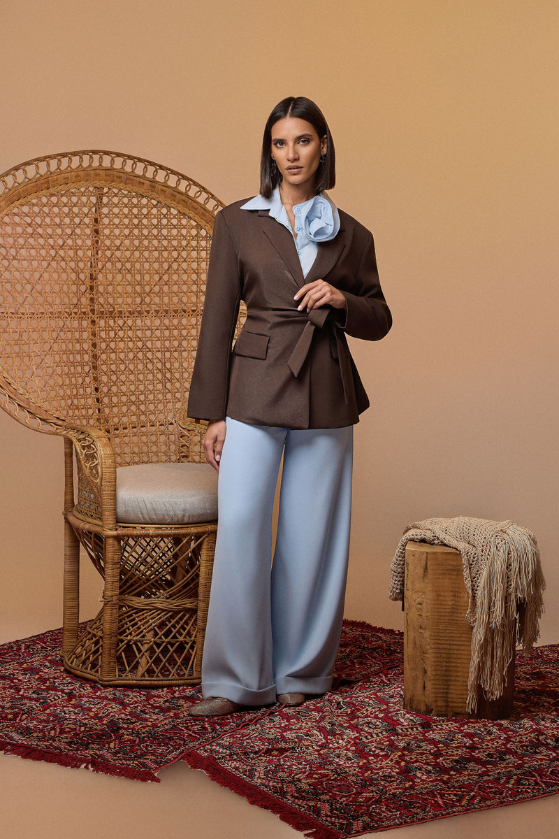 Marin Pants - Light Blue – Jujule Lemonie